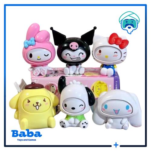 Jual LDCX Blind Box Mainan Figure Blind Box Toys Sanrio Changing Face ...