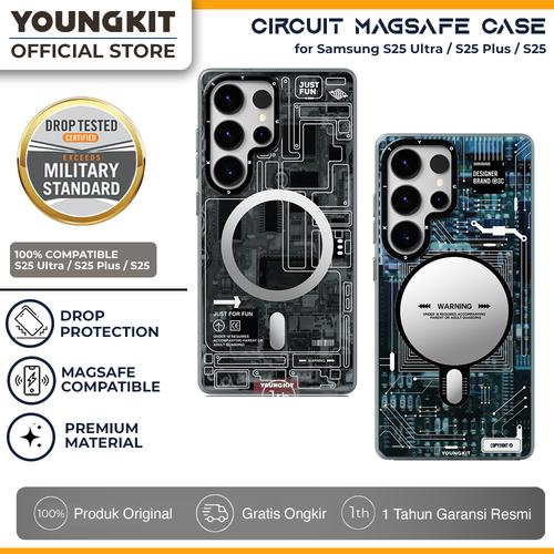 Jual Youngkit Case Samsung Galaxy S25 Ultra / S25 Plus / S25 - Circuit ...