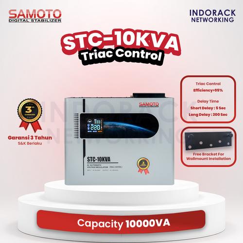 Jual SAMOTO STC10KVA Stabilizer Triac Control 10KVA Stavolt 10000VA AVR ...