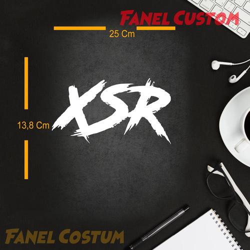 Jual Stiker XSR 155 Sticker Cutting XSR 155 Motor Striping - Putih ...