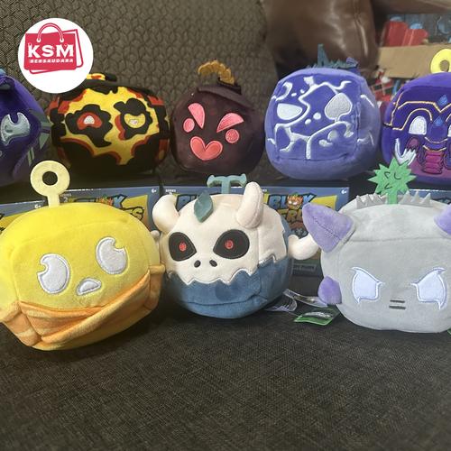Jual Blox Fruits Plush Doll with DLC Code Original block fruits Kitsune ...