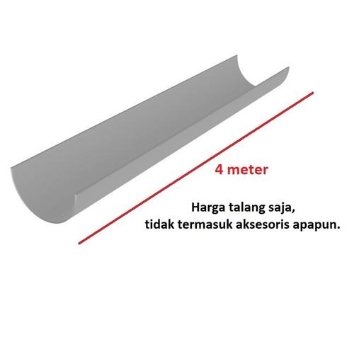 Jual Talang air atap rumah genting PVC merk LANGGENG diameter 8" 8 inch ...