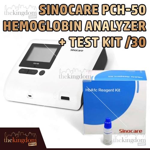 Promo Sinocare PCH-50 Portable Glycosylated Hemoglobin Analyzer HbA1c ...