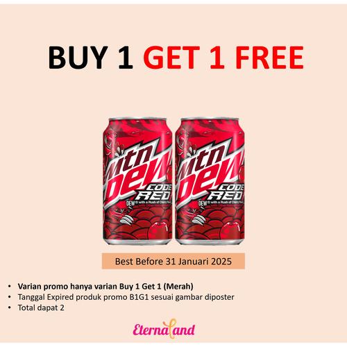 Promo Mountain Dew soft drink can - minuman soda impor mtn dew - Code ...