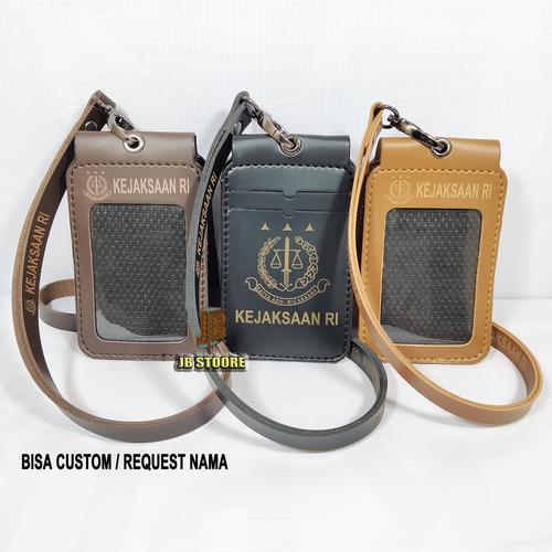 Jual Tempat Id Card KEJAKSAAN Saku Magnet / Id Card Holder Kejaksaan ...