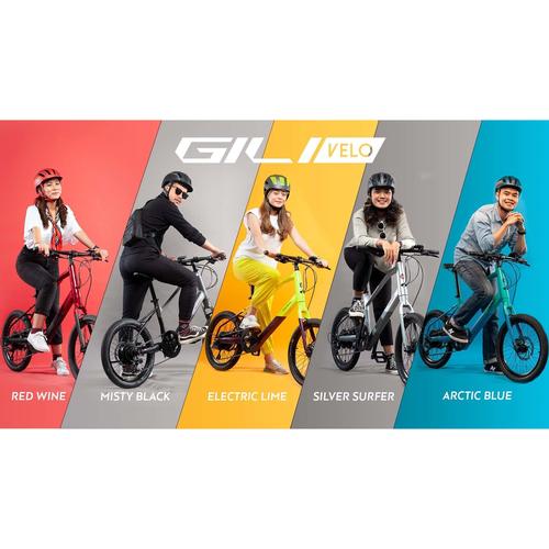 Promo Polygon Gili Velo - Sepeda Listrik E-Bike - Gowes Parts - Red ...