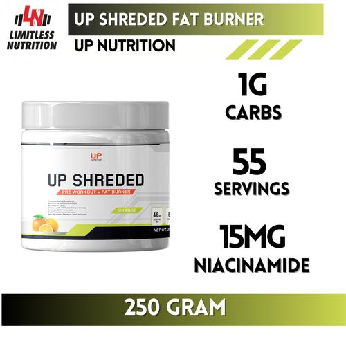 Jual Up Nutrition Up Shreded Pre-Workout Fat Burner - 250 Gram - Kab. Badung - LIMITLESS ...