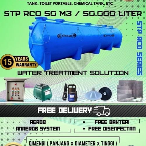 Jual IPAL, STP Biotech 50000 Liter, Septic Tank, STP Biofilter, IPAL ...