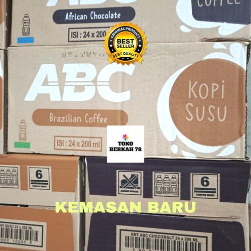 Jual Kopi Abc Choco Malt Coffee / Kopi Susu Botol 200 Ml ( Karton ...
