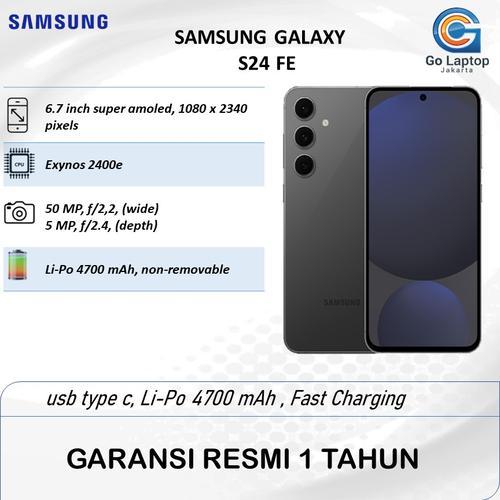 Promo SAMSUNG GALAXY S24 FE Ram8GB/256GB GARANSI RESMI - Biru Muda ...