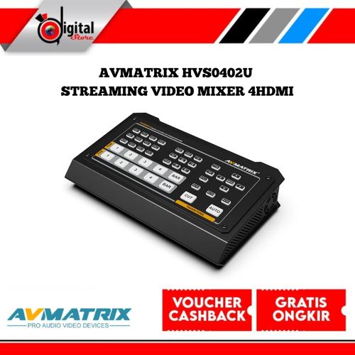Jual AVMATRIX HVS0402U Streaming Video Mixer 4HDMI + Multiview + USB to ...