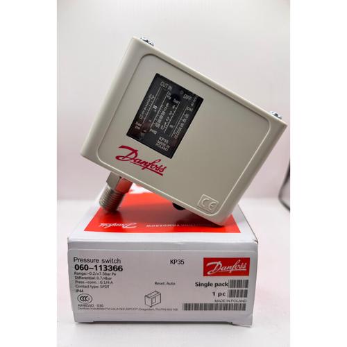 Jual Pressure Switch Danfoss KP35 060-113366 7.5 bar 7,5 bar Auto Riset Pressure Control Alat ...
