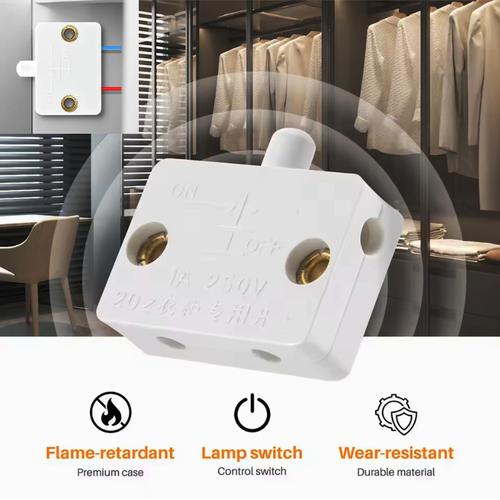 Jual Saklar Switch Lampu Pintu Lemari Laci Wardrobe Nyala Otomatis ...