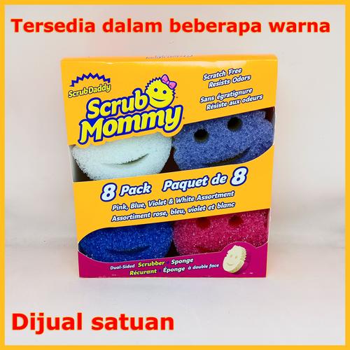 Jual Scrub Daddy Scrub Mommy Dual-Sided Scrubber and Sponge Spons ...
