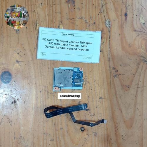 Jual SD Card Thinkpad Lenovo Thinkpad E450 with Cable Flexibel NON ...
