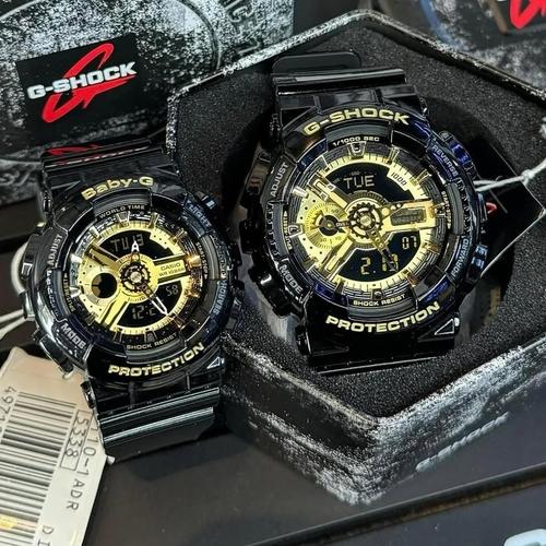 Jual Casio Original Couple G-Shock GA-110GB-1A & BA-110-1A - Jakarta ...