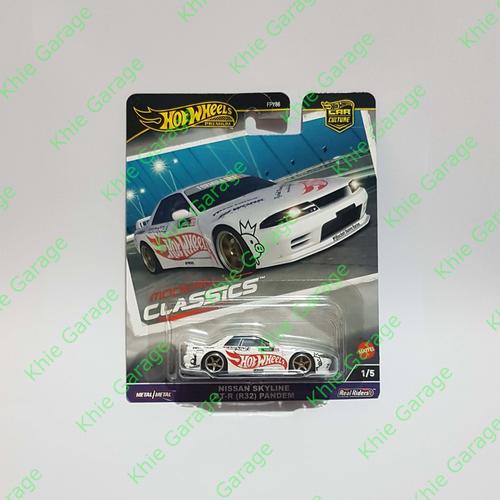 Jual HotWheels Premium Nissan Skyline GT-R (R32) Pandem Putih Jdm R32 ...