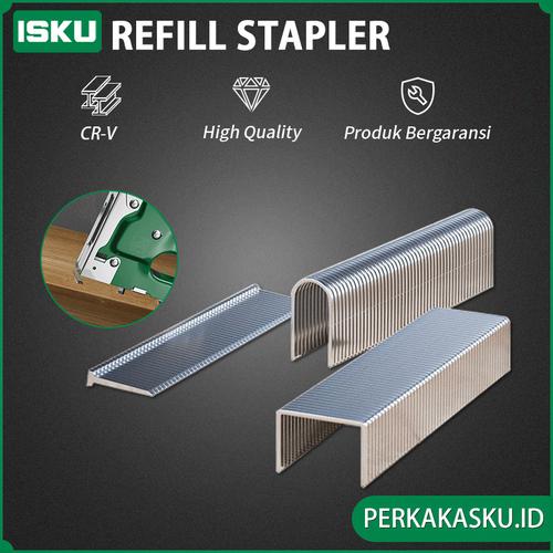 Promo ISKU Isi Ulang Staples Gun Tembak Refill Staples Gun Isi Staples ...