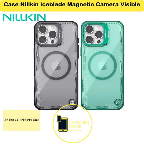 Jual Case iPhone 16 Pro / 16 Pro Max Nillkin Iceblade Prop Magnetic ...