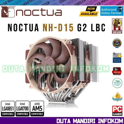 Promo Noctua NH D15 G2 LBC - Low Base Convexity Next Gen D-Type Dual Tower Premium CPU Cooler ...