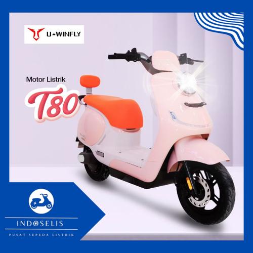 Jual Sepeda Listrik Uwinfly T80 NFC 1200 watt | Garansi Resmi - Merah ...