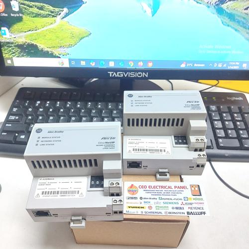 Jual Allen Bradley 1794-AENT Flex I/O EtherNet I/P Communication Adapter Module 24VDC - Jakarta ...