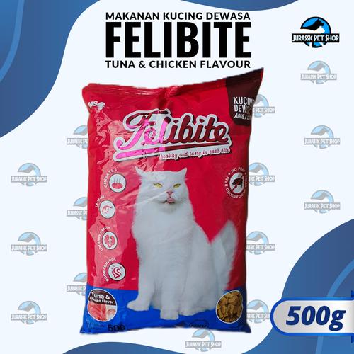 Jual FELIBITE ADULT TUNA & CHICKEN FLAVOR 500g KIBBLE IKAN - MAKANAN ...
