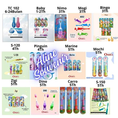 Jual Omica Sikat Gigi Anak TC 102 | Omica Baby | Omica S120 | Omica ...
