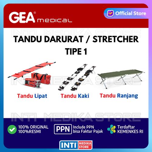 Promo GEA - Tandu Emergency FOLDING Stretcher YDC 1 A1 A3 A9 A10 Tandu Lipat 2 / 4 | CAMPING BED ...