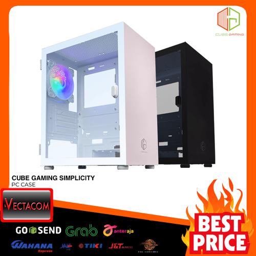 Jual CUBE GAMING SIMPLICITY - mATX CASING GAMING - Jakarta Pusat ...