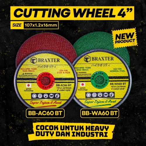 Jual CUTTING WHEEL GERINDA BB-AC60 (STEEL & IRON) & BB-WA60 (GENERAL ...