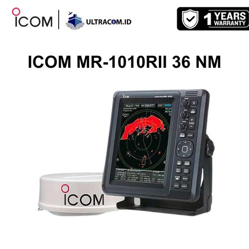 Promo ICOM Radar MR 1010R2 Mr1010 Rii 1010Rii Radar Kapal 36Nm Original ...