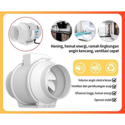 Jual SS Blower Ventilasi Kipas Saluran Sebaris Blower Ventilasi ...