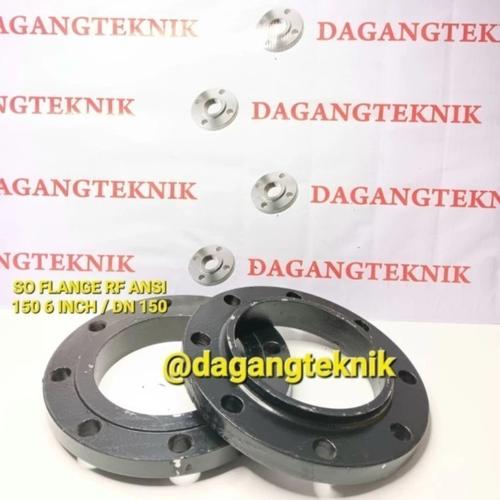 Jual SO FLANGE BESI CS ANSI 150 RF 2 INCH / DN 50 A 105 / 2" SO FLANGE ...