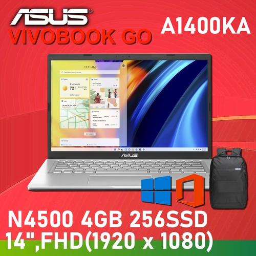 Jual ASUS VivoBook A1400KA FHD421 N4500 4GB 256GB SSD 14 FHD W11 OHS ...