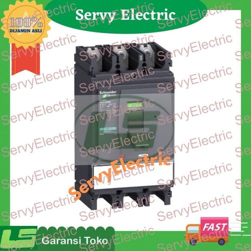 Promo Schneider MCCB Compact NSX400NA - 400 A 3P Fixed - Tipe Lama ...