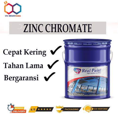 Promo Cat Zinc Chromate Anti Karat 25kg Cat Dasar Besi - BLACK - Kab ...