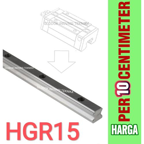 Jual Rail Rel Shaft linear guide HGR15 HGH15 HGR HGH GHR 15 15mm ...