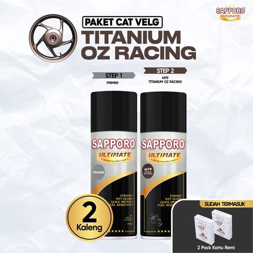 Jual Paket Cat Velg M79 Titanium Oz Racing Sapporo Ultimate+Free Kartu ...