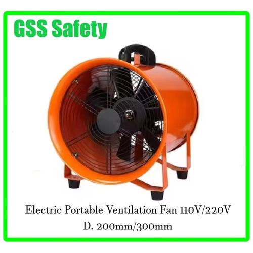 Jual Electric Portable Ventilation Fan d. 200mm, 300mm - Exhaust ...
