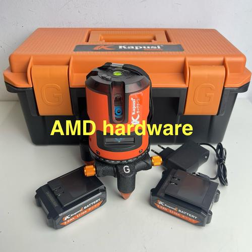 Jual ORIGINAL KAPUSI JAPAN WATERPASS DIGITAL LASER LEVEL CROSS 5 Line ALAT UKUR SIKU TUKANG ...