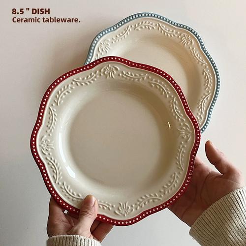 Jual CLAIRE PLATE/Aesthetic Korean Plate/Vintage Korean Plate ...