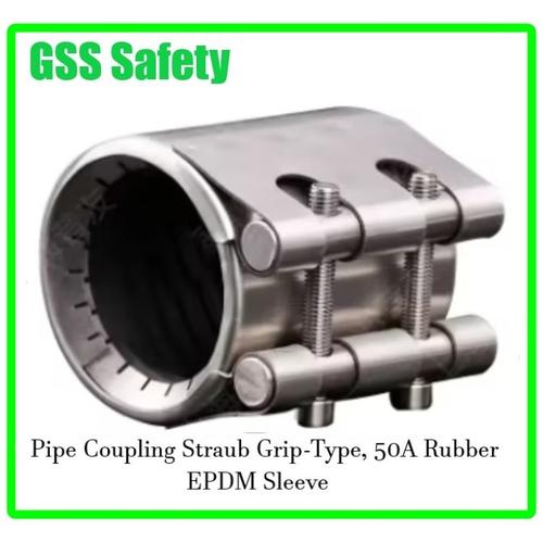 Jual Pipe Coupling Straub Grip-Type 50A Rubber IMPA 614131 , Flex-Type ...