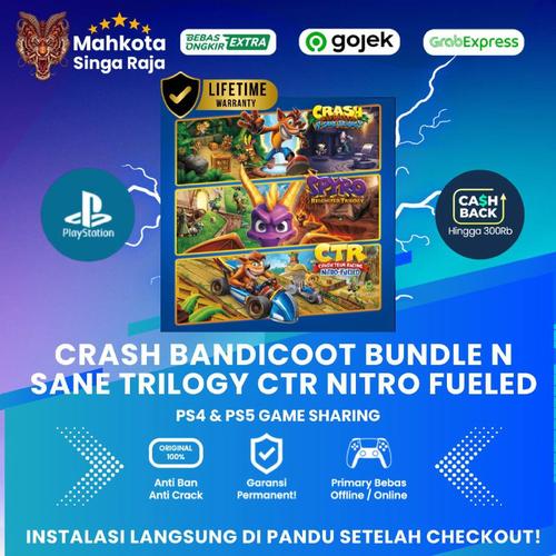 Jual Crash Bandicoot N-Sane Trilogy + Spyro Reignited Trilogy + CTR Crash Team Racing Nitro ...