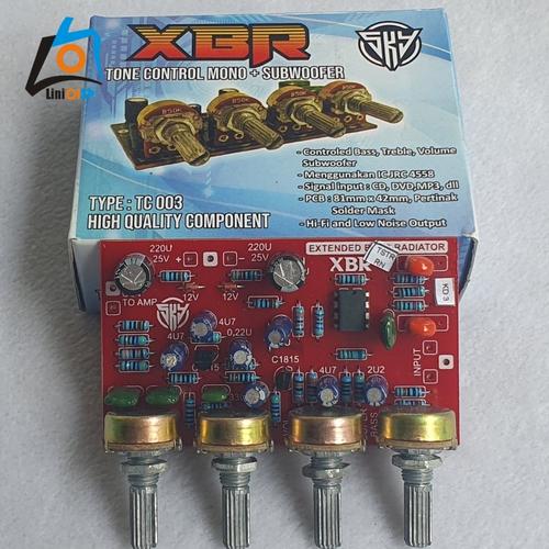 Jual KIT XBR TONE CONTROL MONO PLUS SUBWOOFER by SKY - Kab. Jember ...