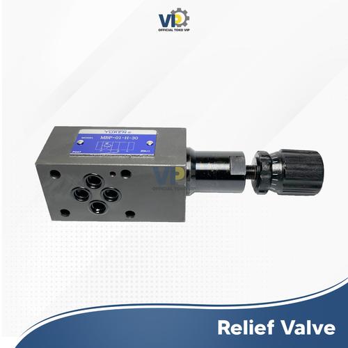 Jual MODULAR RELIEF VALVE MBP-01-H-30 / PREASURE RELIEF VALVE YUKEN MODULAR TYPE MBP 01 H 30 ...