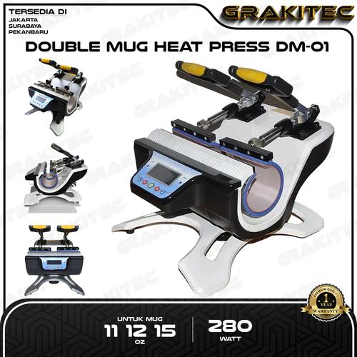 Jual Mesin Heat Press Double Mug - Sablon Sublim MUG DM-01 - Jakarta ...