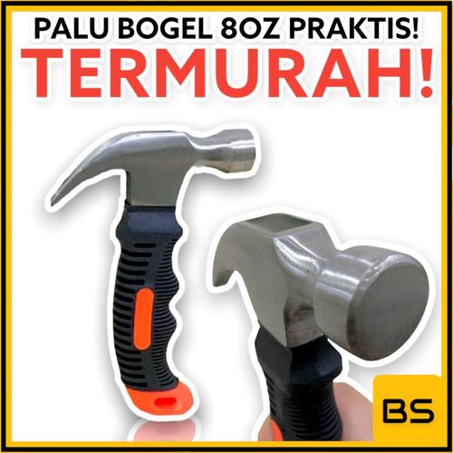 Jual palu bogel 8 oz/ alat pertukangan palu pendek/ palu kecil/ palu ...