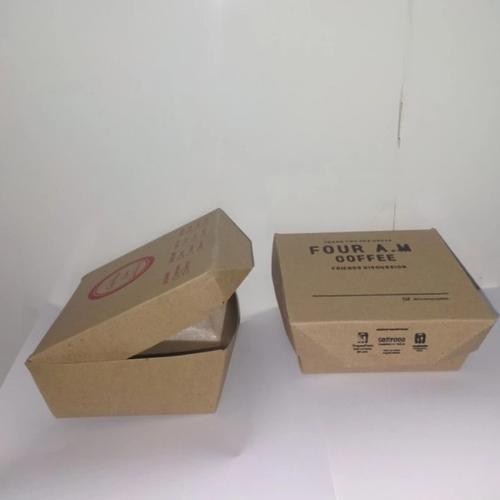 Jual Paper Lunch Box M + Cetak/Sablon (500 Pcs) - Putih, 500 Pcs - Kota ...