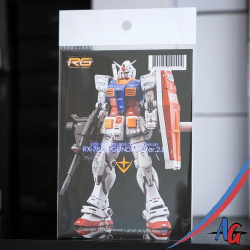 Jual G-Rework RG RX-78-2 Ver. 2.0 Water Decal Sticker - Kota Surabaya ...